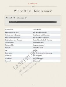 Kroatisch A1: Einfache Sätze 1 - Interaktives E-Book von Ana Bilić